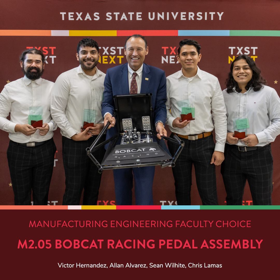 Spring 2023 "Senior Design Day" : Ingram School of Engineering : Texas State University